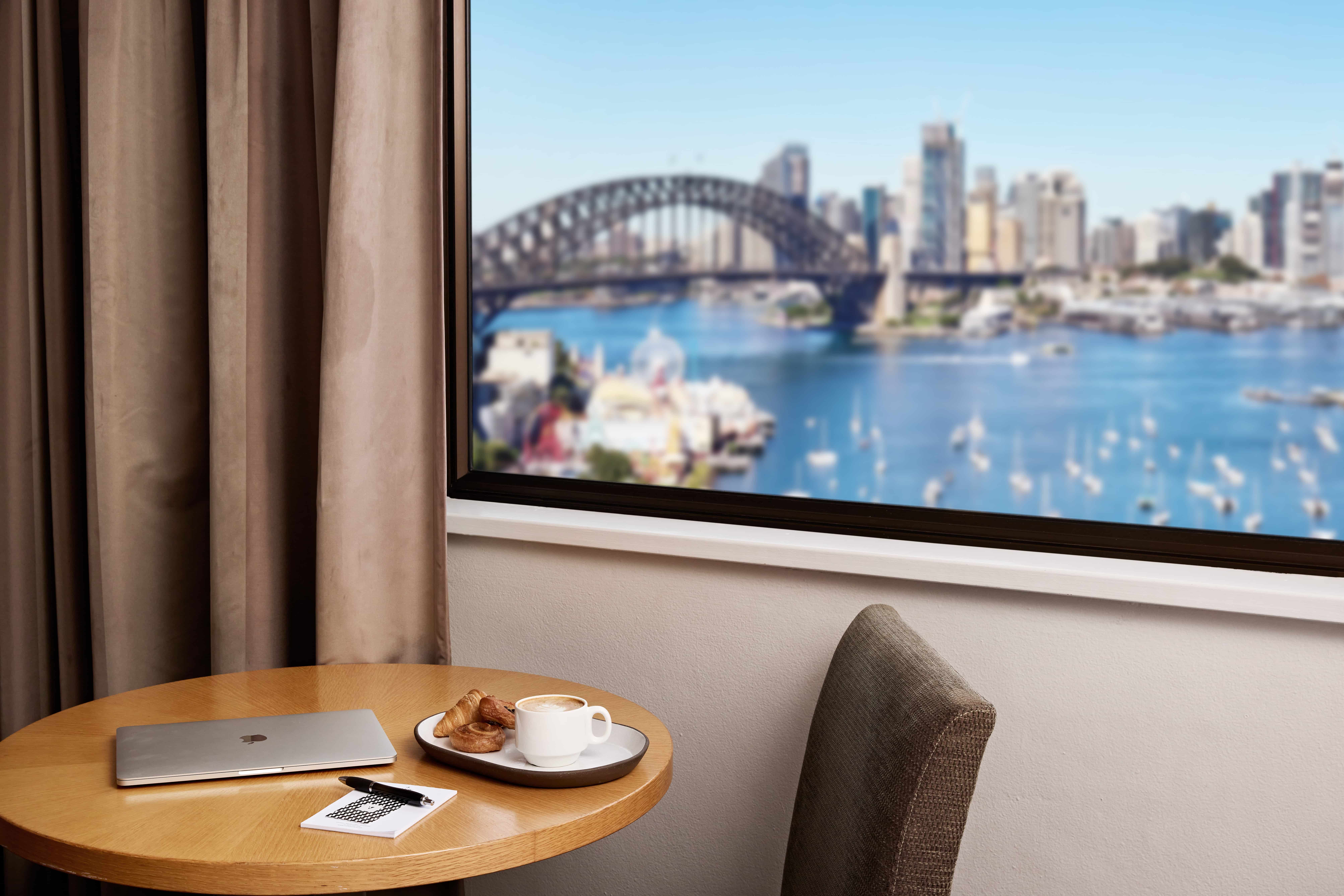The Harbour Bridge Twin Room | Sydney Hotel Rooms | View Sydney